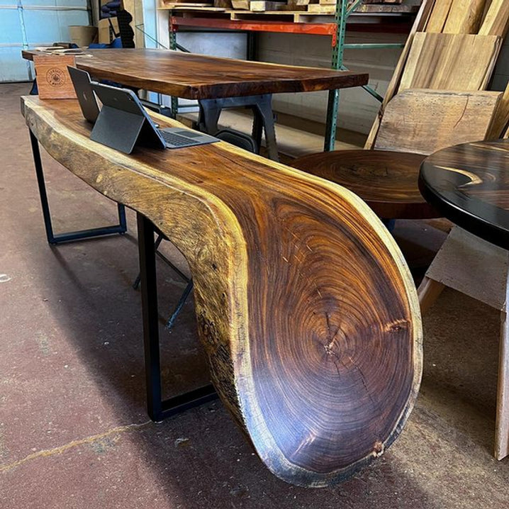 Live Edge Tree Slabs Live Edge Dining Table Slabs — Urban Oak